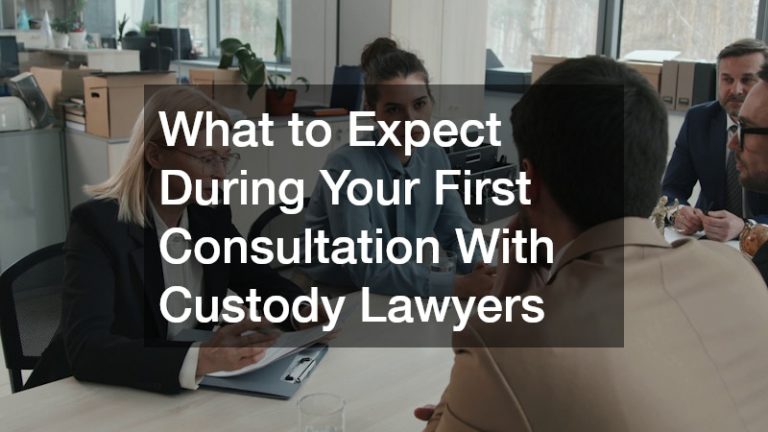 What to Expect During Your First Consultation With Custody Lawyers ...